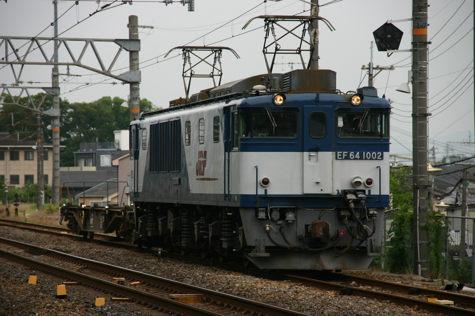 EF64 1002号機 2012/7 山崎～島本: ほぼ駅撮りの、鉄道撮影ブログ