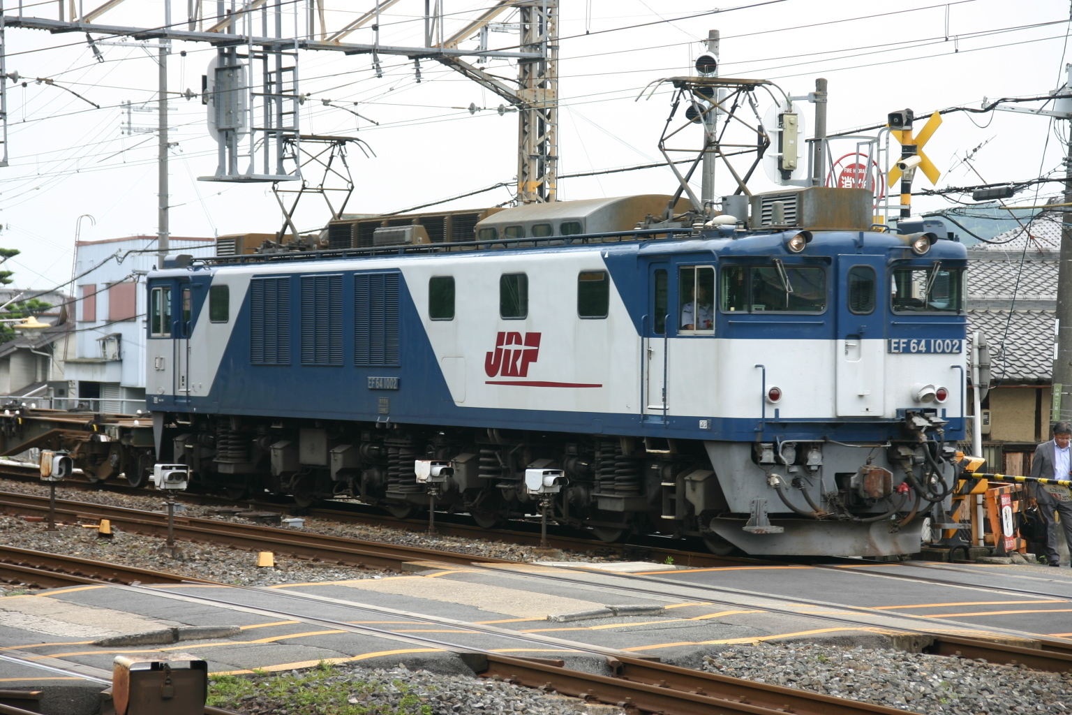 EF64 1002号機 2012/7 山崎～島本: ほぼ駅撮りの、鉄道撮影ブログ